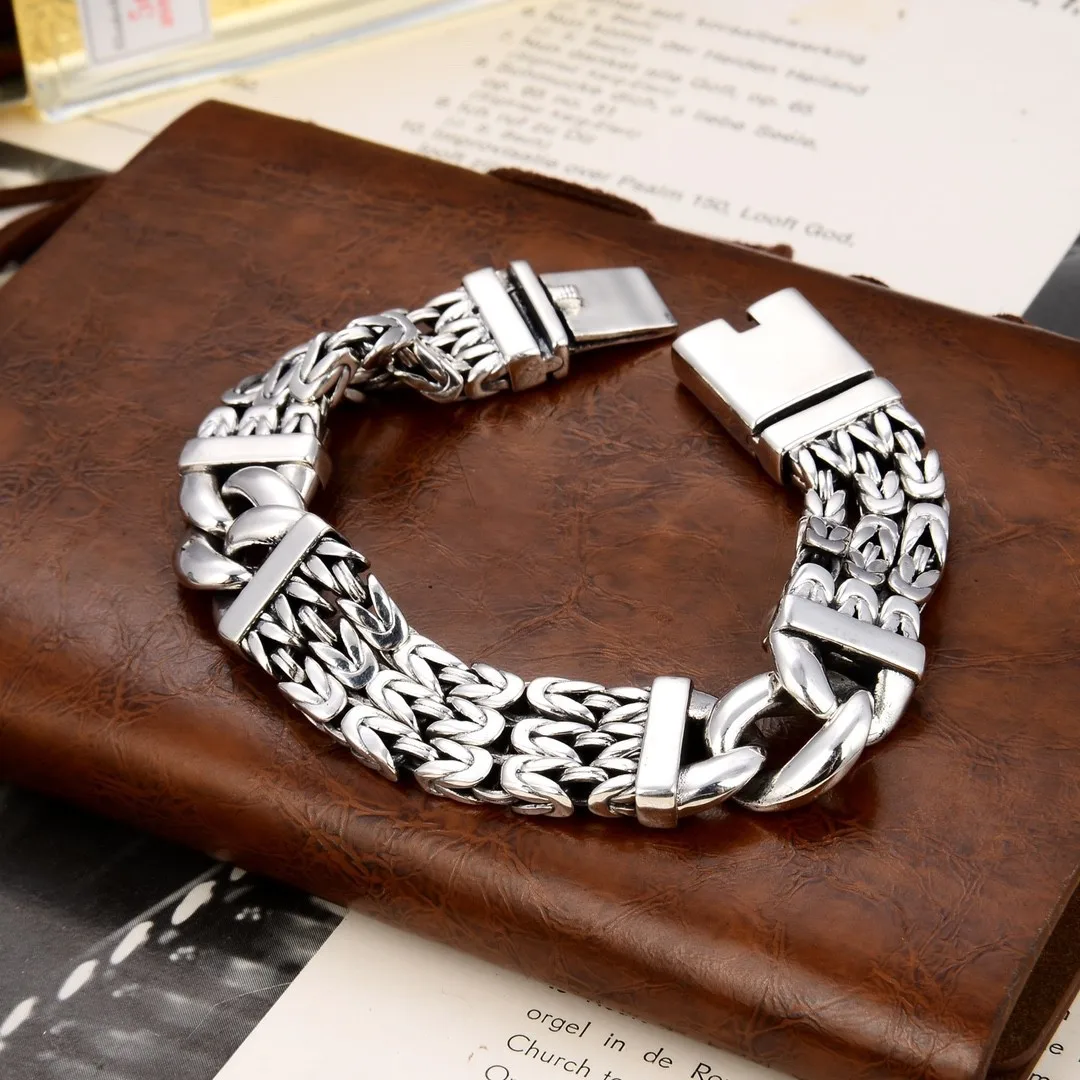 QN-New-Fashion-Ping-An-Pattern-Chain-Fo-Men-s-Bracelet-Personalized ...