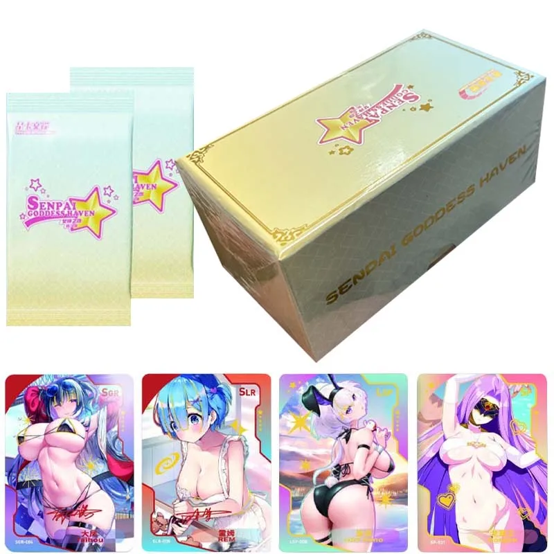 Senpai Goddess Haven 3 Goddess Story Collection Cards Girl Party Swimsuit Bikini Feast Booster ...