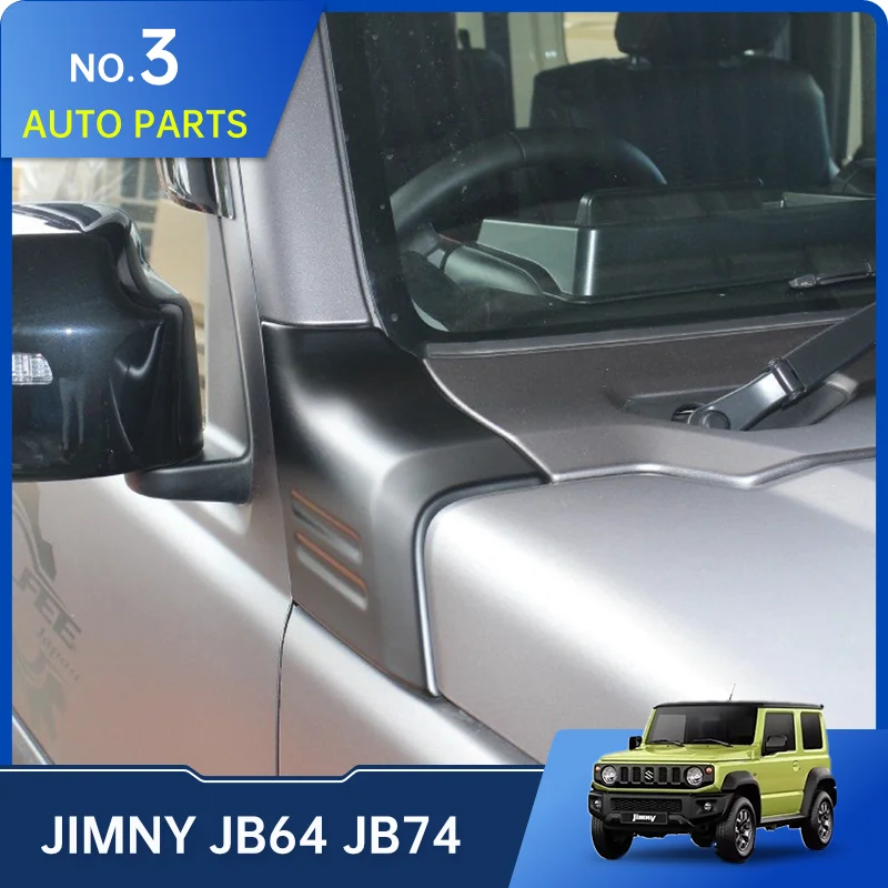 Car A-Pillar Corner Decorative Cover Stickers Carbon Fiber For Suzuki ...