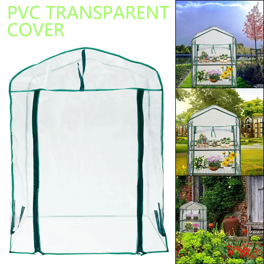 2-Tiers-Garden-Greenhouse-Cover-Outdoor-Garden-Plant-Grow-Green-House ...