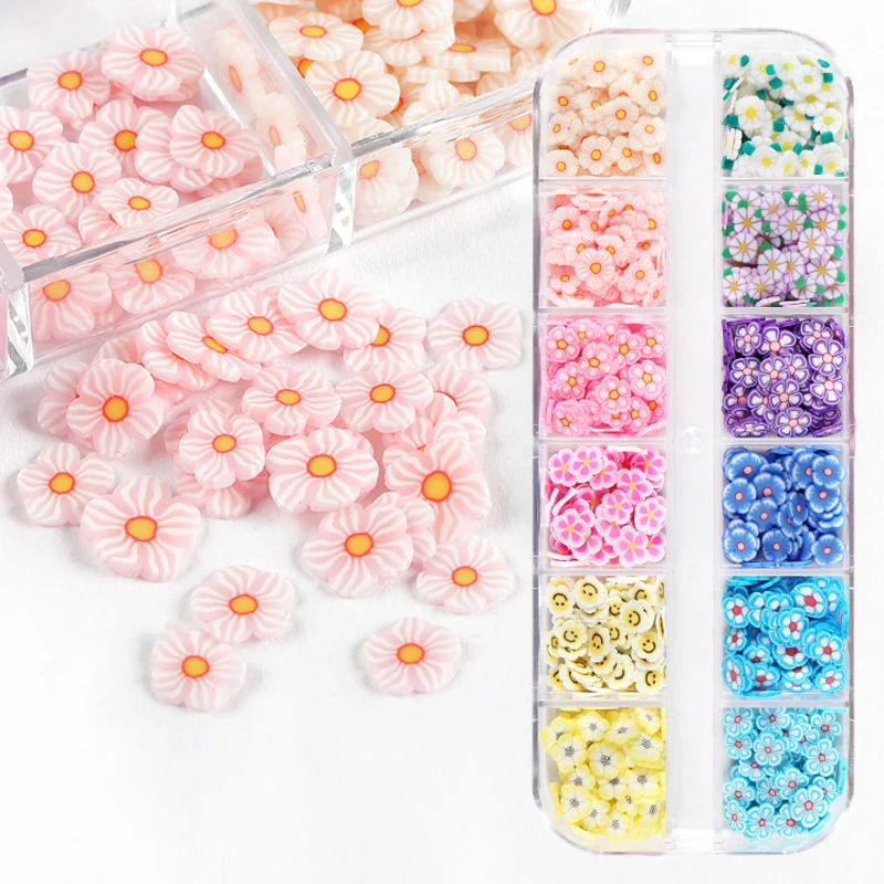 Small Daisies Flower Resin Art Decoration Cherry Blossoms UV Epoxy ...