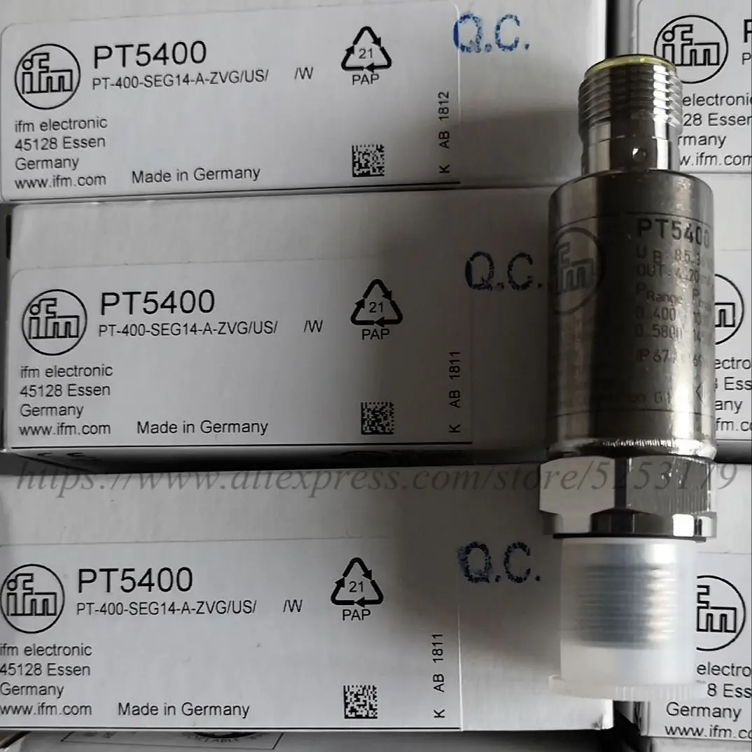 1PCS IFM New Original Genuine Pressure Transmitter PT5400 PT5401 PT5402 PT5403 PT5404
