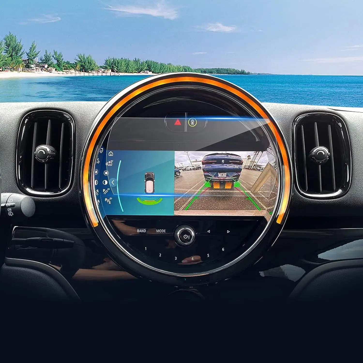 for-Mini-Cooper-Clubman-Countryman-Screen-Protector-2021-2023-Electric ...