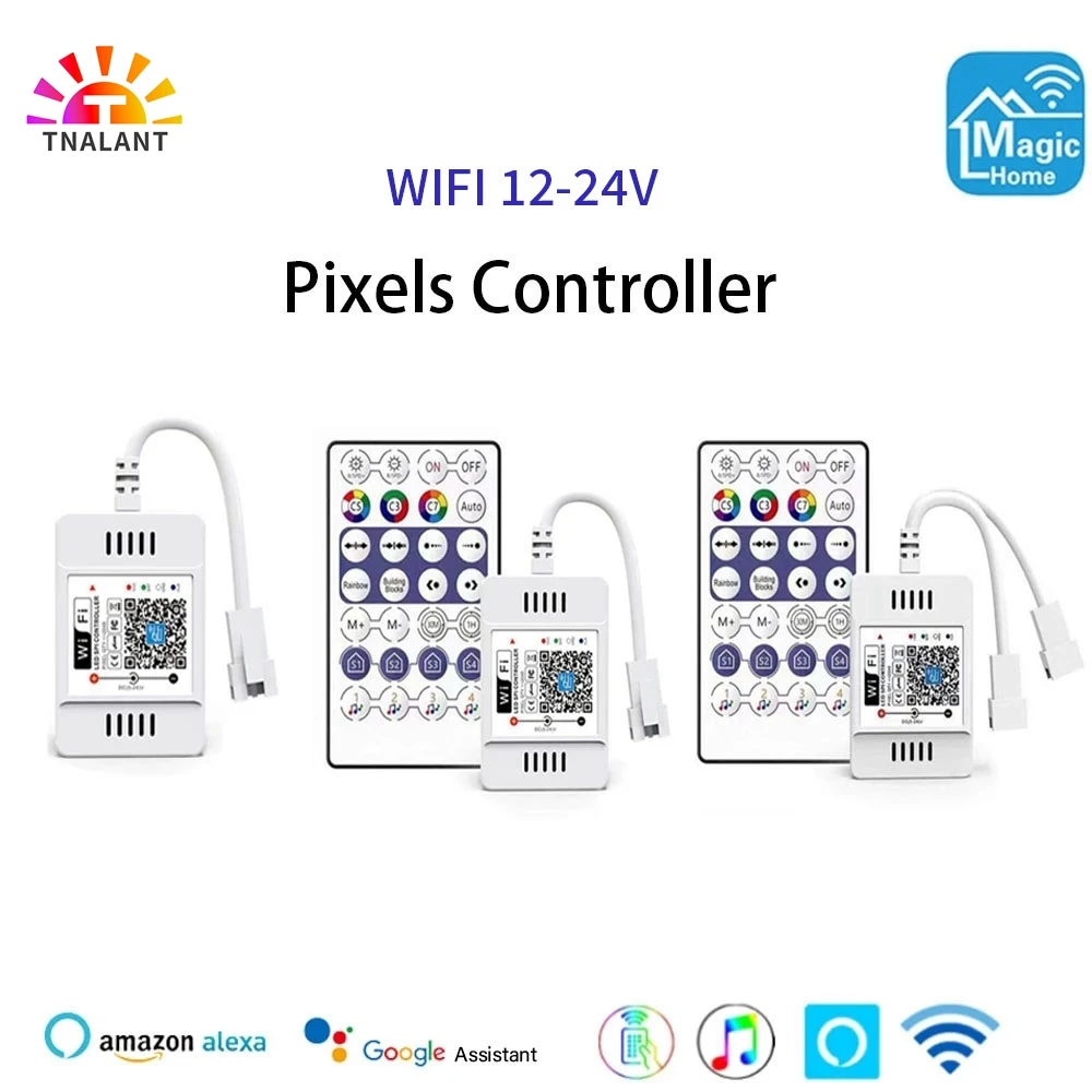 WS2811-Magic-Home-WiFi-RGB-Pixels-LED-Controller-Compatible-Alexa ...