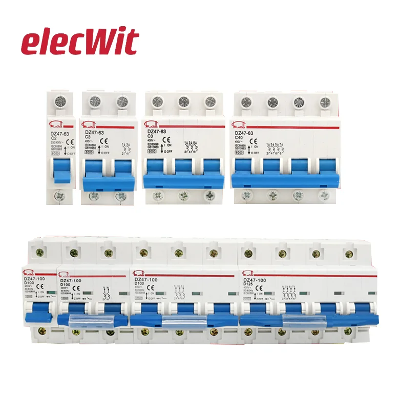 32A-household-circuit-breaker-63A-1P-2P-3P-4P-single-phase-three-phase ...