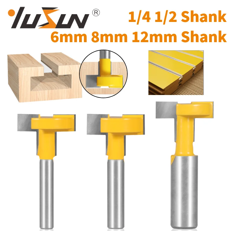 YUSUN Bevel Sloting Bit Cove 27mm Router Bit Woodworking Milling Cutter ...