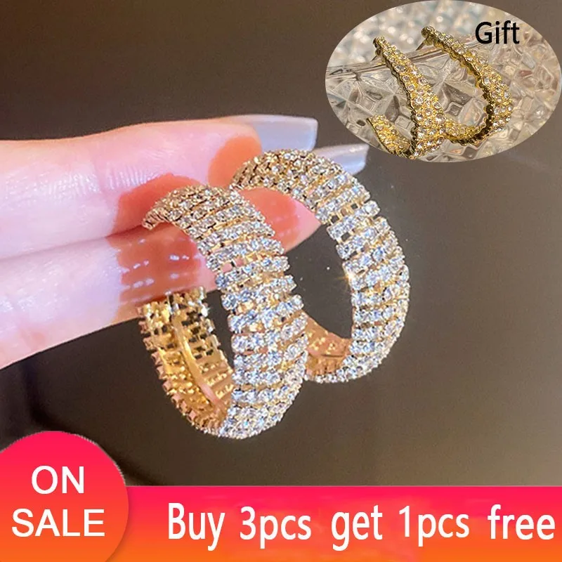 Uilz-Fashion-Vintage-Maple-Leaf-Zirconia-Stud-Earrings-Statement-for ...