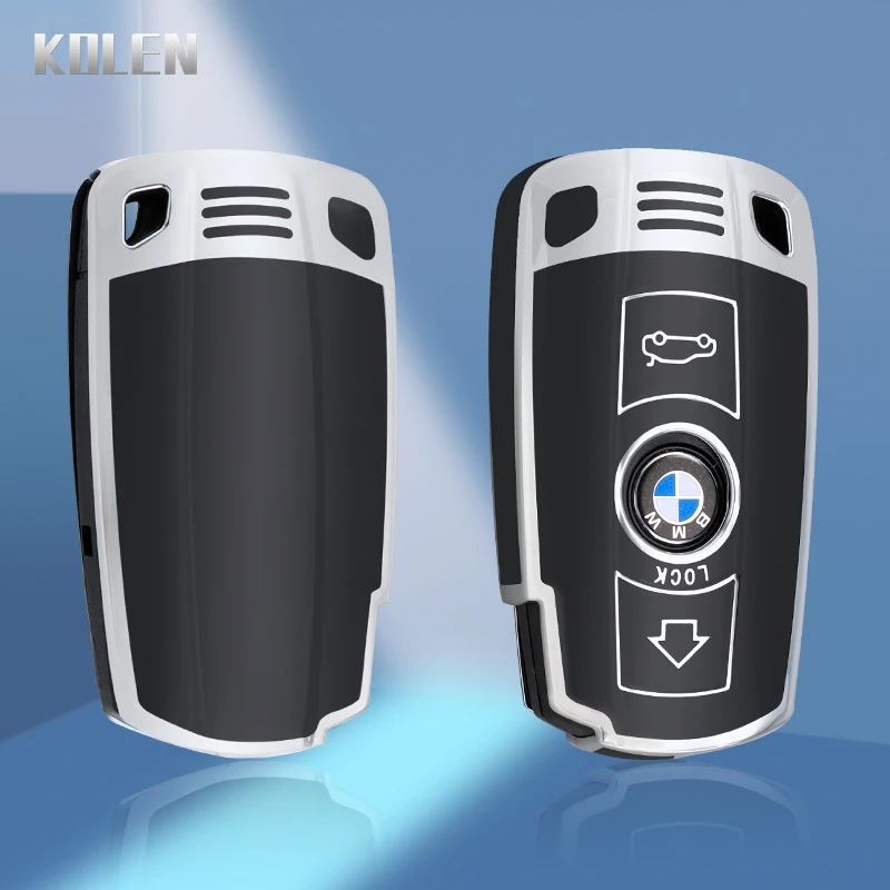 New TPU Car Remote Key Case Cover Fob For BMW E90 E60 E70 E87 3 5 6 ...