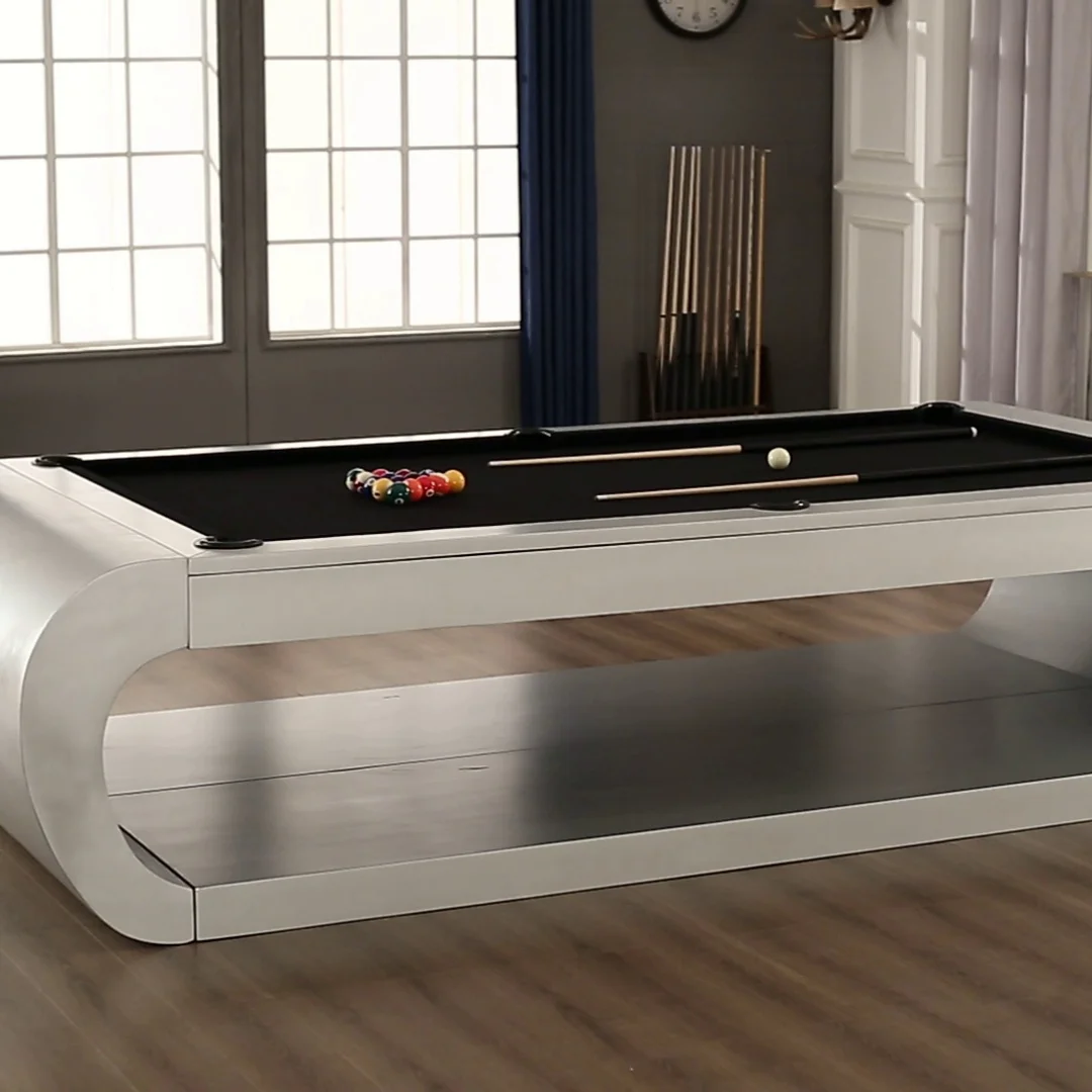 High-grade-solid-wood-household-standard-pool-table-billiard-table ...