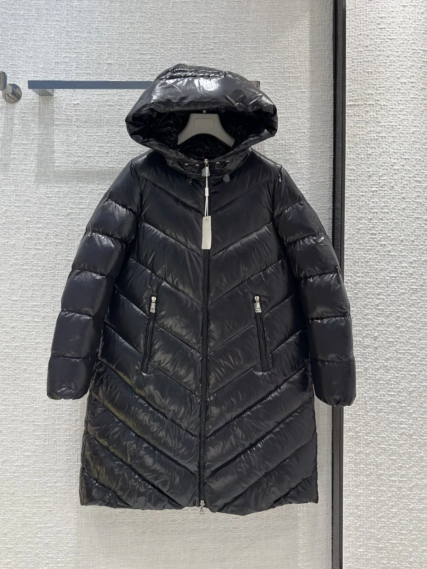 Classic-basic-casual-handsome-age-reduction-wind-bread-suit-hooded-long ...