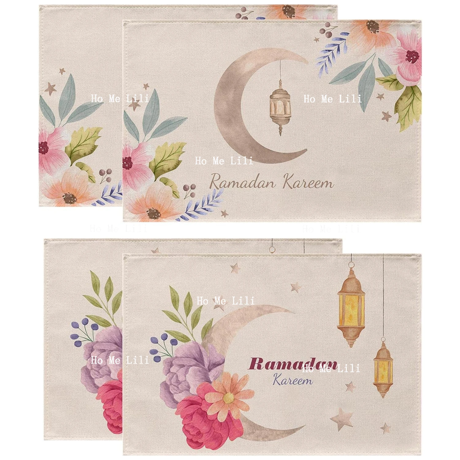 Ramadan-Mubarak-Place-Mats-Muslim-Islamic-Holy-Month-Placemats-Home ...