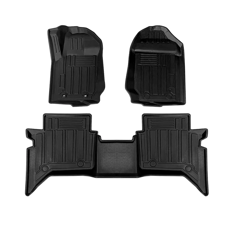 Alfombrilla-3D-TPE-LHD-BT50-para-coche-Mazda-BT-50-2015-2020-bandeja ...