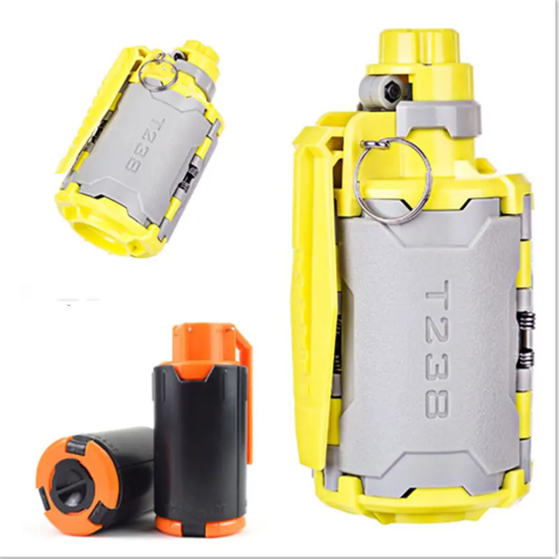Playful bag T238 Gel ball grenade Plastic Toy model Outdoor CS game toy ...