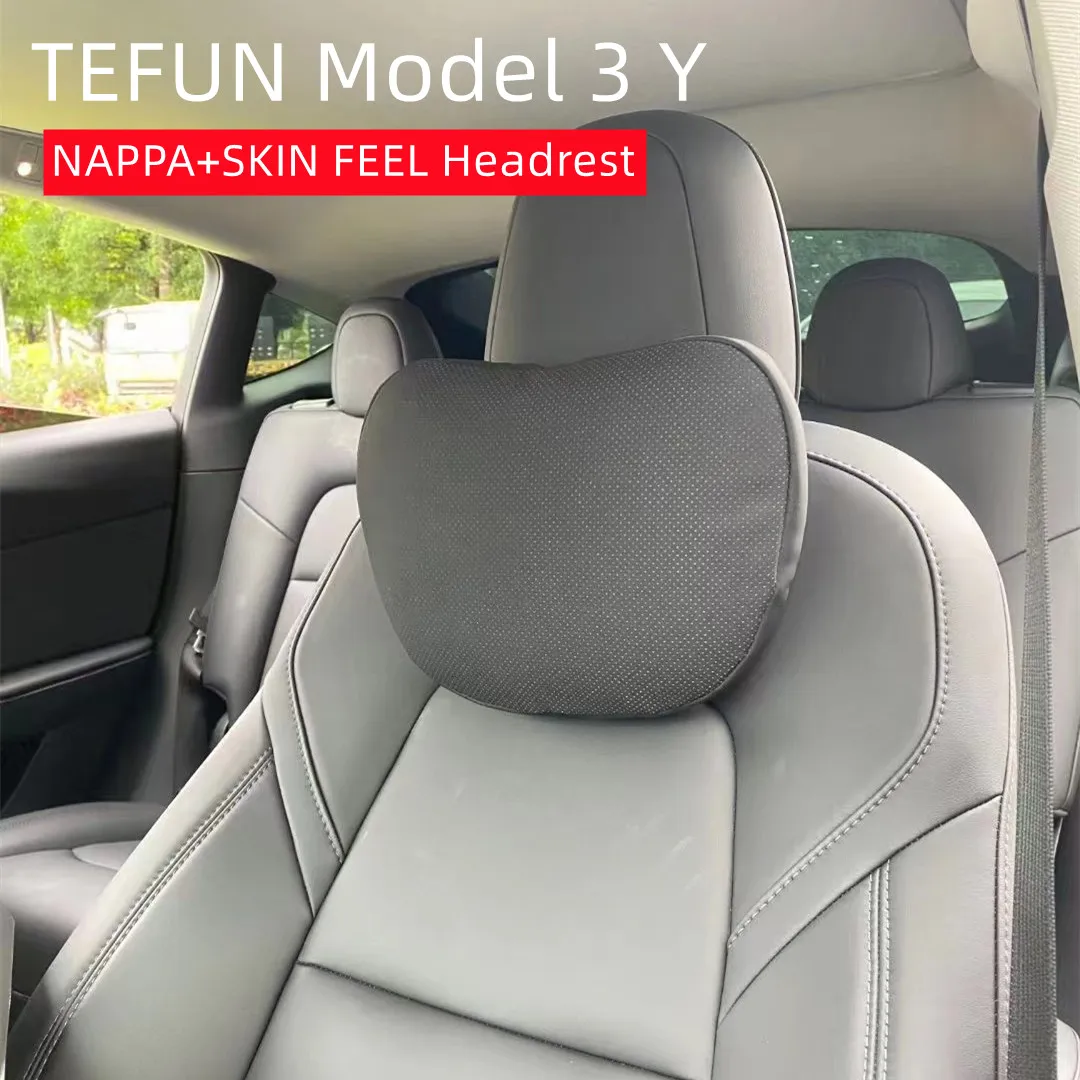 Tefun For Tesla Model 3 Y 2021 2022 Headrest Model Y Neck Pillow High ...