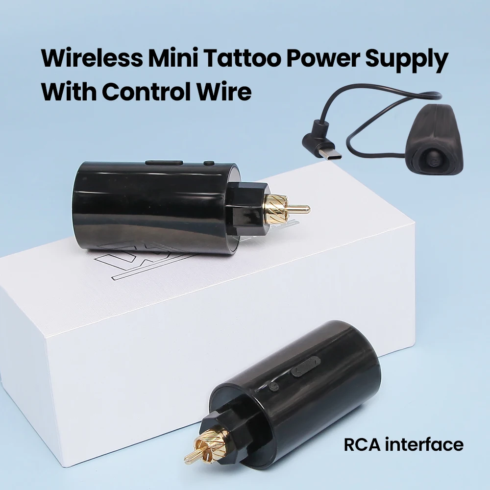 New WX3 Wireless Tattoo Power Supply 1450 mAh Rechargeable Battery ...