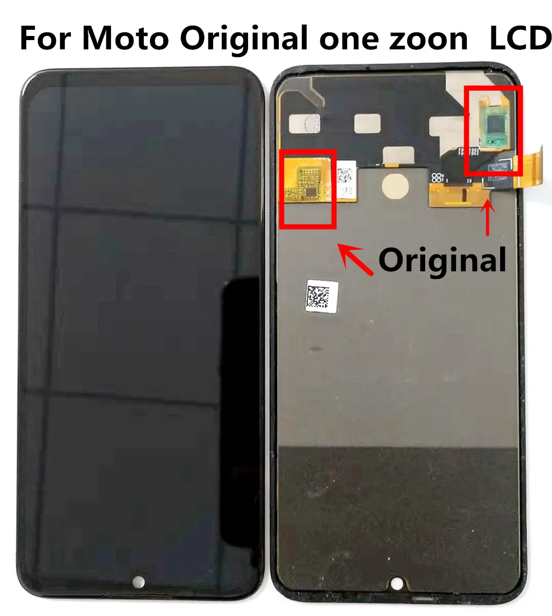 6.39" Original For Motorola One Zoom LCD Display Touch Screen Digitizer ...
