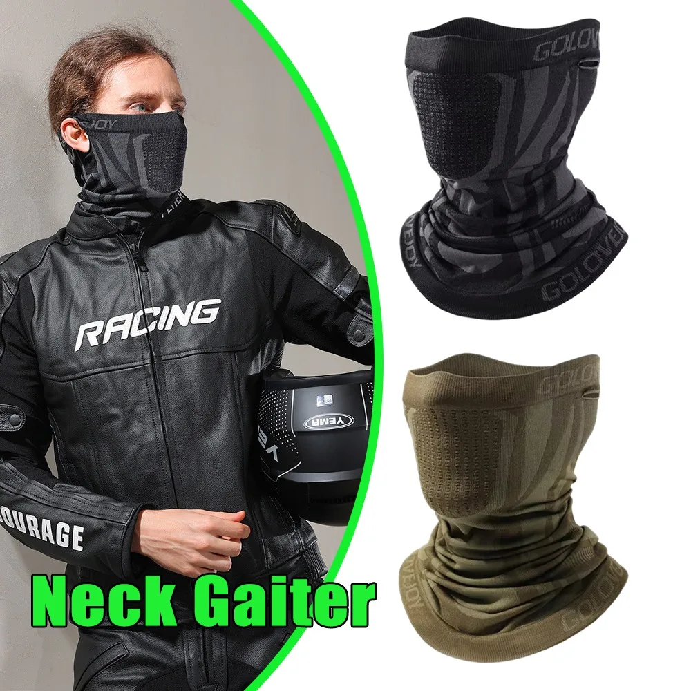 Windproof Thermal Balaclava for Men Outdoor Cycling Neck Gaiter Face ...