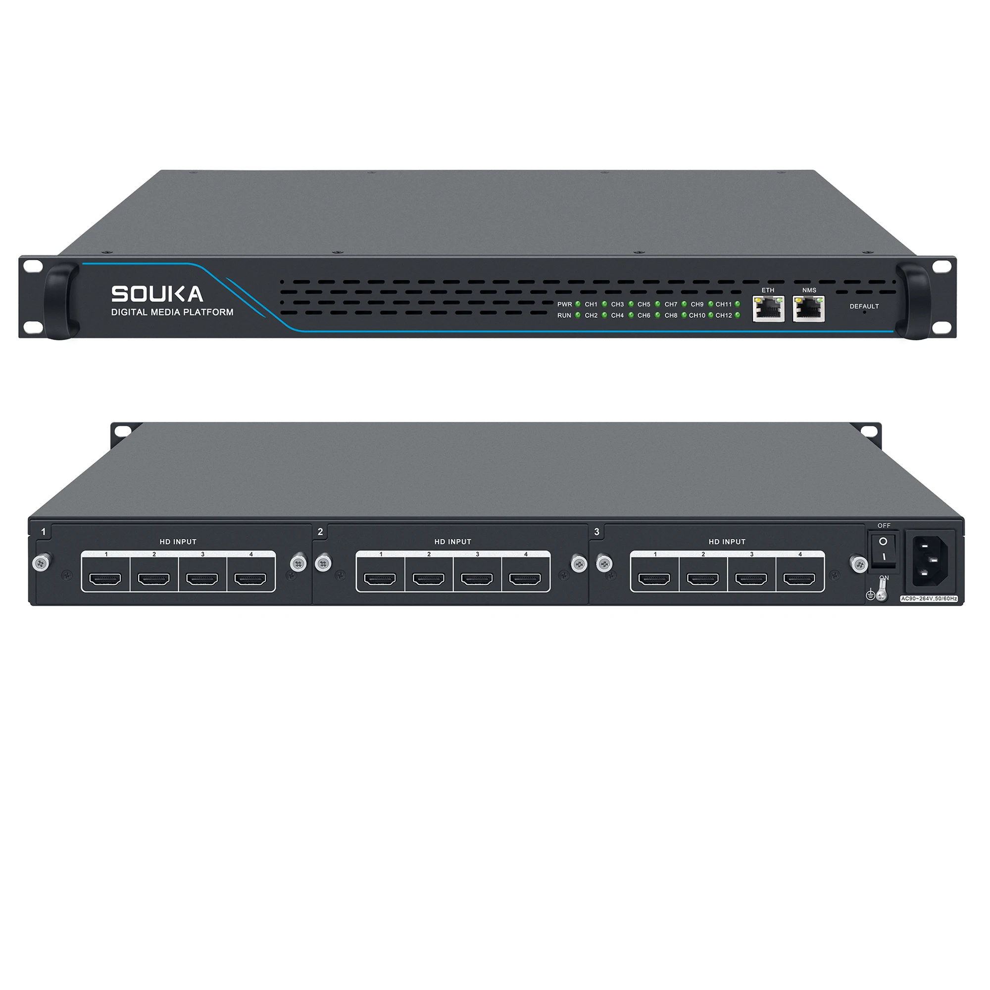 8-12-channel-HDMI-to-IP-encoder-IPTV-TV-Cable-TV-system-front-end ...