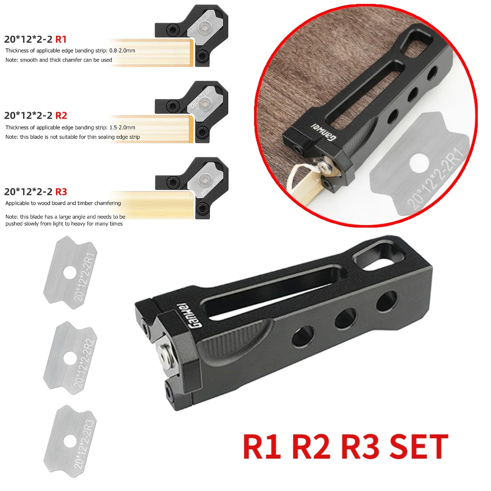 Woodworking Blade Edge Corner Planer Edge Banding Arc Trimming Manual ...