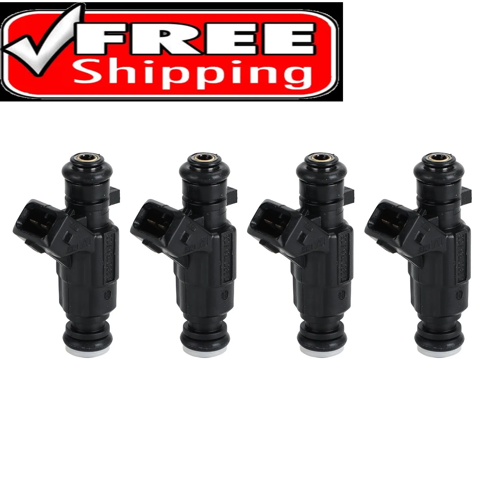 Artudatech 4PCS Fuel Injectors 0280156403 Fit For VW Golf Polo Fox ...