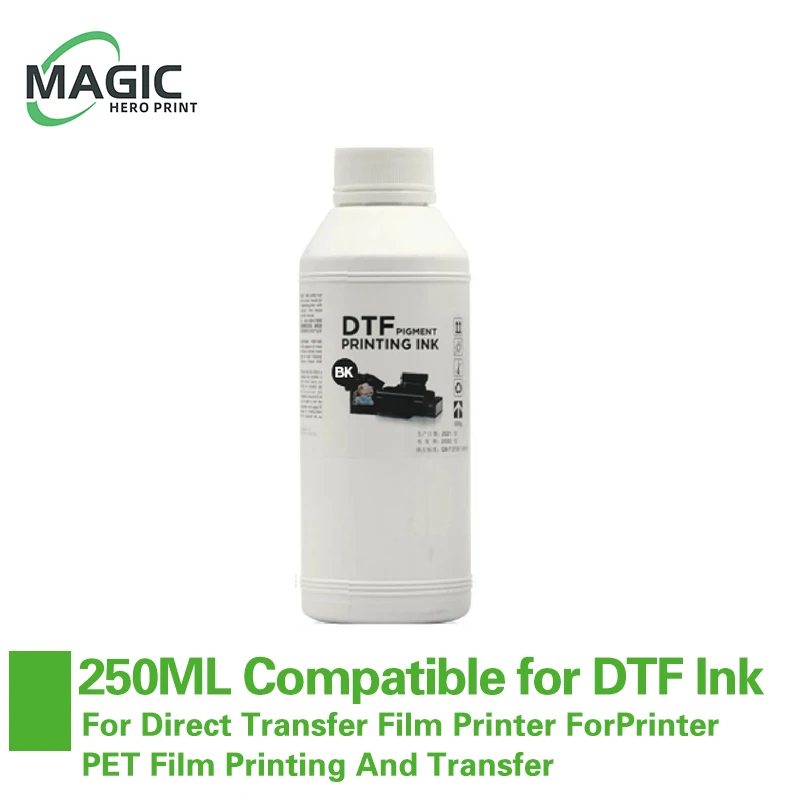 DTF 잉크 필름 전송 잉크 직접 전송 필름 인쇄, 핫멜트 파우더 PET 필름 인쇄 및 전송, 엡손 dtf 잉크용, 250ml| | - AliExpress