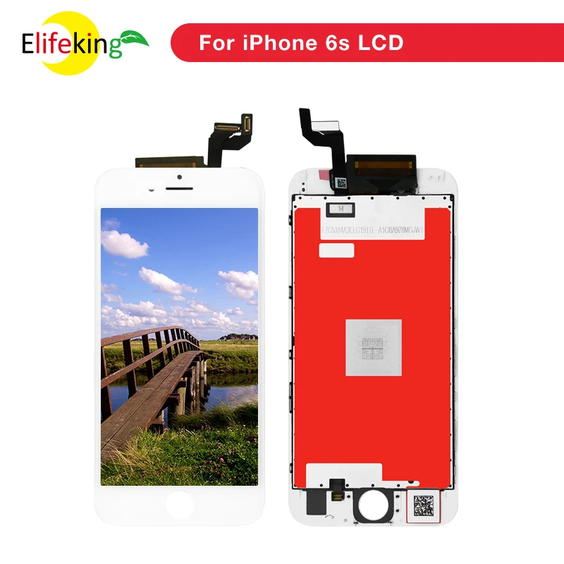 5PCS/Lot Grade AAA LCD Screen Replacement For iPhone 6S Display With 3D ...