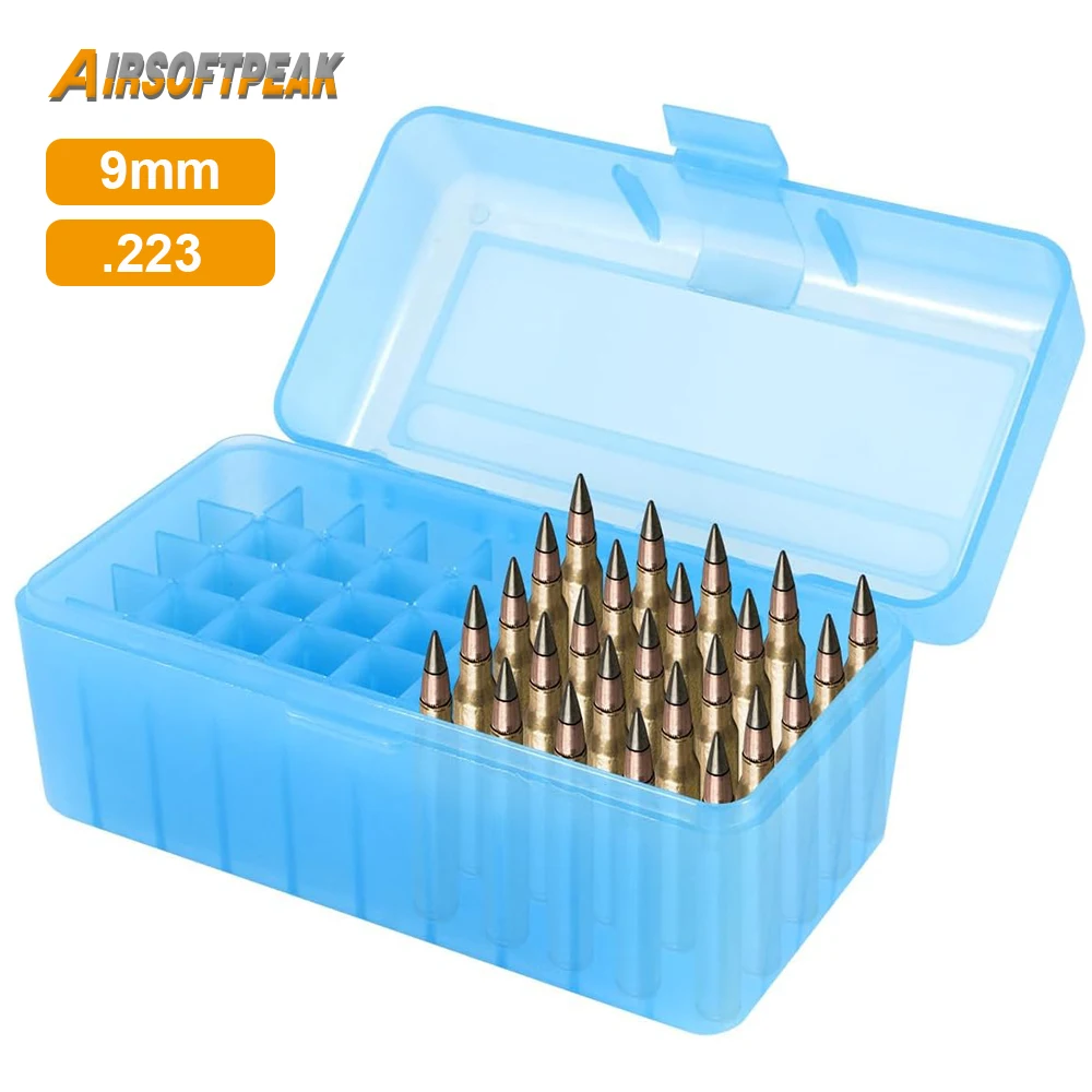 50-Rounds-Tactical-Ammo-Box-9mm-233-Pistol-Rifle-Cartridge-Storage-Box ...