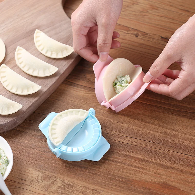 Plastic Dumplings Tool Easy DIY Dumpling Mold Dough Press Ravioli Molds ...