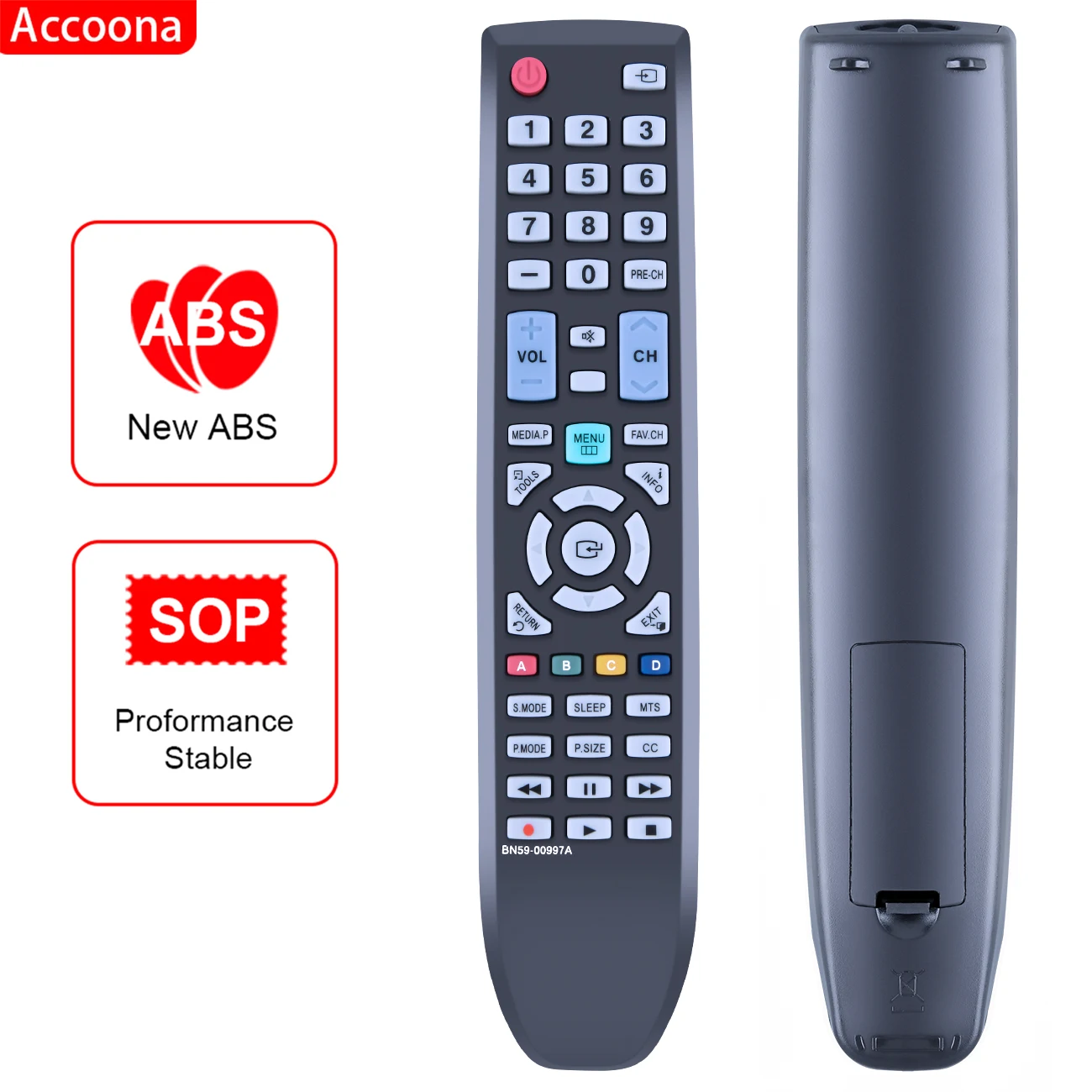 New-Remote-Compatible-For-SAMSUNG-TV-BN59-00997A-LN19C450-LN22C450 ...