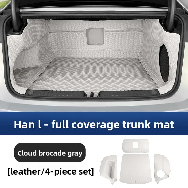 for BYD Han L DMI EV Fully enclosed trunk pad tailgate protection pad ...