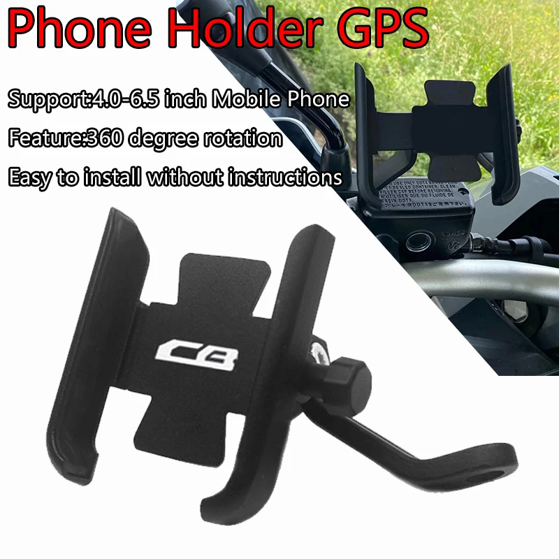 Motorcycle Cell Phone Holder GPS Stand Bracket For CB125R CB250R CB500X ...