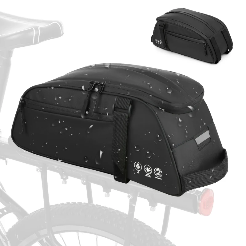 Reflective-Mountain-Bicycle-Seat-Bag-Waterproof-Bike-Rear-Rack-Bag-Bike ...