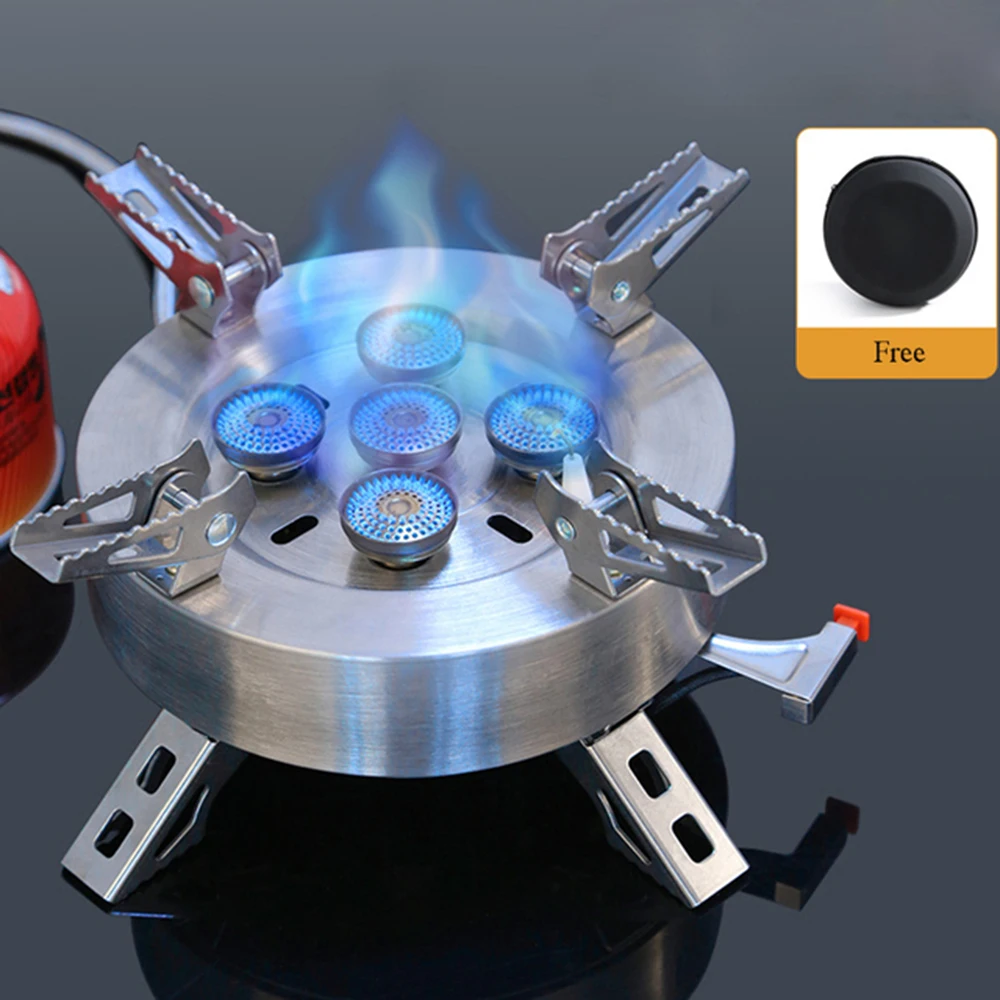 12800W-Portable-Camping-Gas-Stove-Windproof-Foldable-Cooking-Stove ...