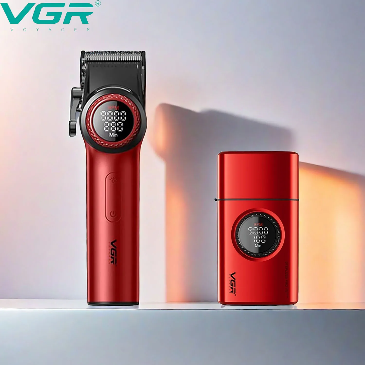 VGR-Clipper-Professional-Metal-Foil-Shaver-Cordless-Razors-Beard ...