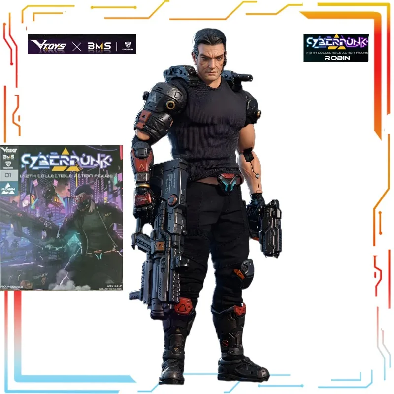 VTOYS Original 1/12 Finished Movable Doll Series Cyberpunk Robin Anime ...