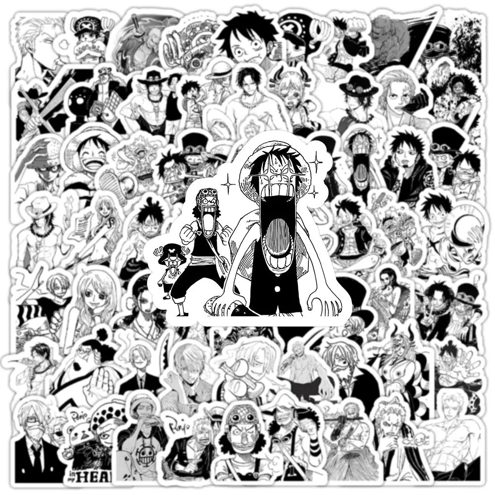 10 30 50 100 St Cke Ein St Ck Anime Aufkleber Cartoon Ruffy Zoro