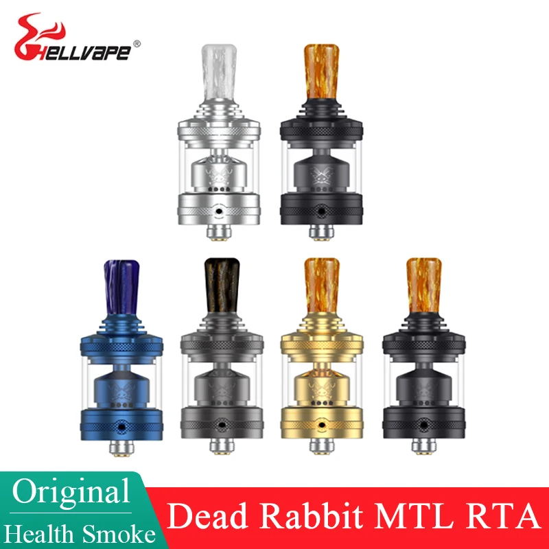 Original-Hellvape-Dead-Rabbit-MTL-RTA-Tank-4ml-Single-Coil-Deck-510 ...