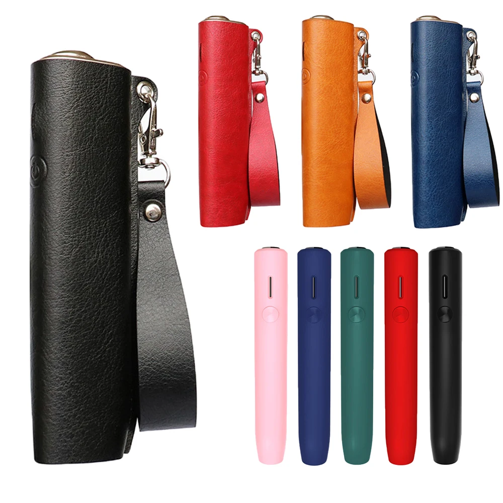 Fashion Leather Protection Case for IQOS ILUMA ONE Accessories Skin ...