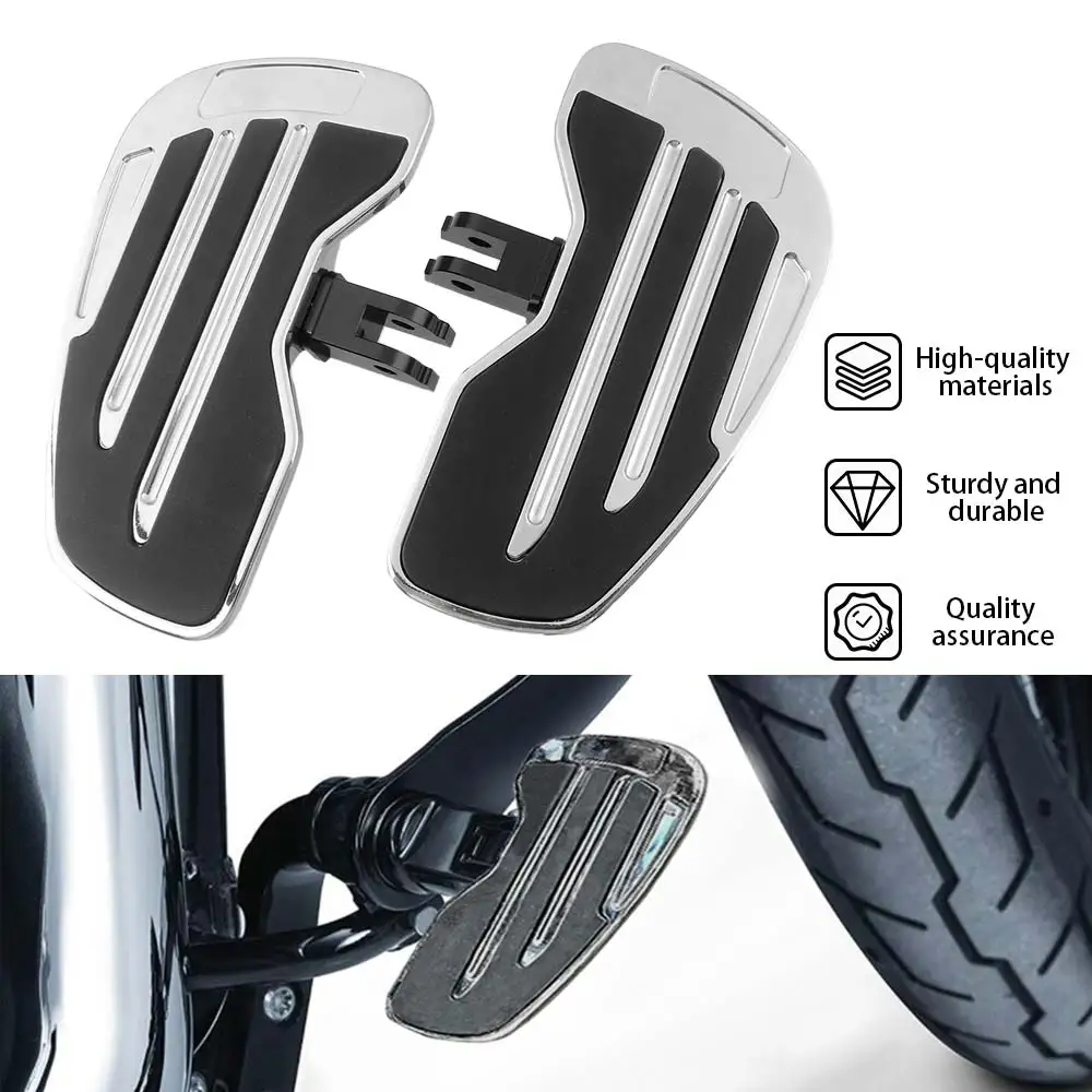 Motorcycle Accessory Driver Footboard Rider Footpegs Footrests ...