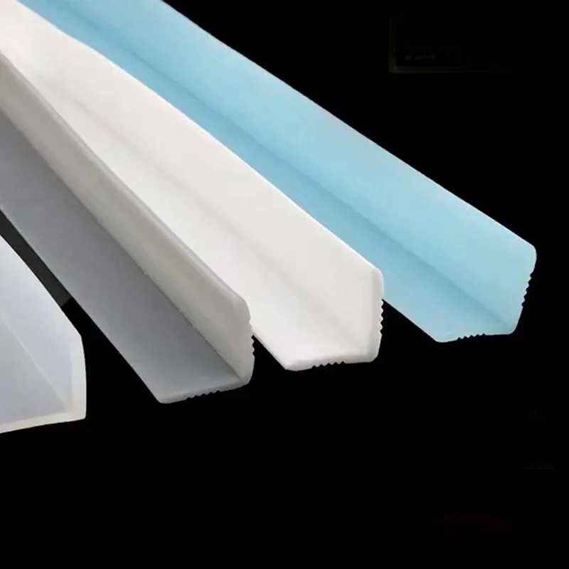 L Type Silicone Sealing Strip Glass Angle Corner Protecor Collision ...
