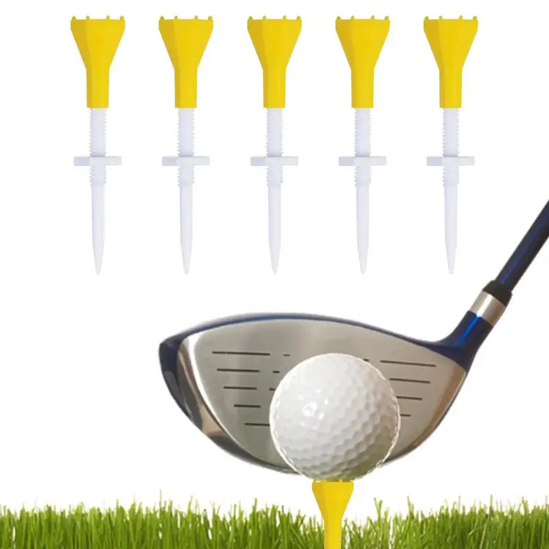 Golfing-Practice-Tees-5pcs-Adjustable-Golf-Ball-Pegs-Adjustable-Height ...