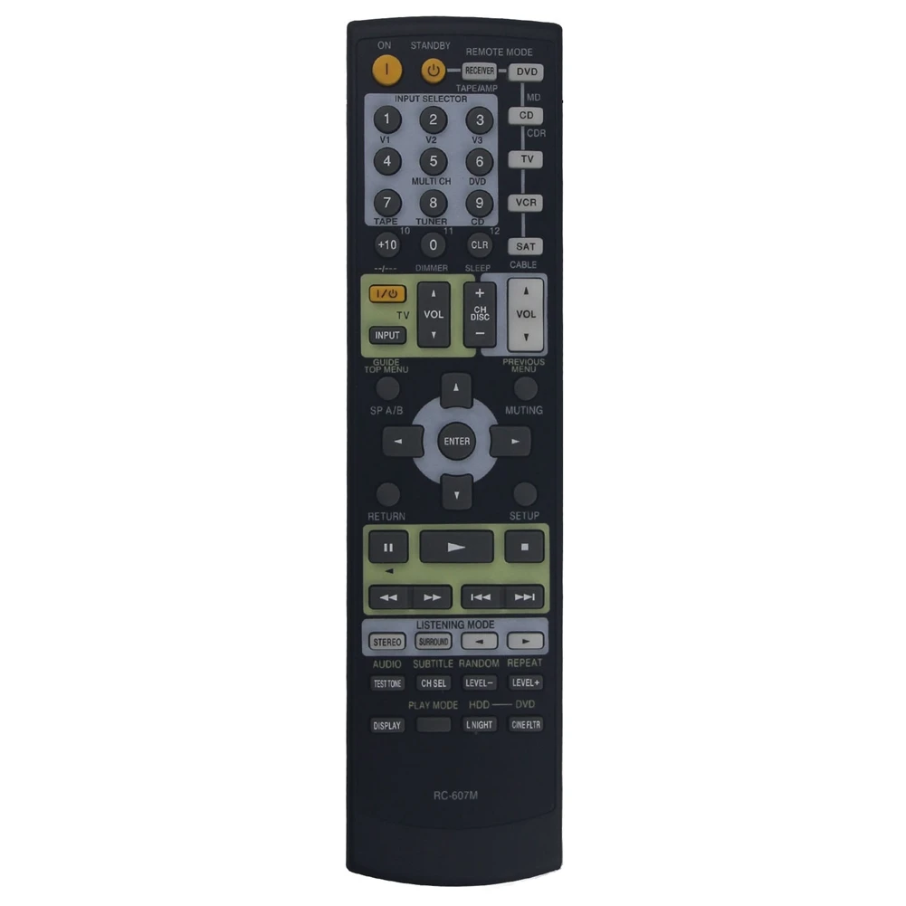 Remote-Control-Replacement-RC-607M-for-Onkyo-Receiver-TX-NR708-TX-SR503 ...