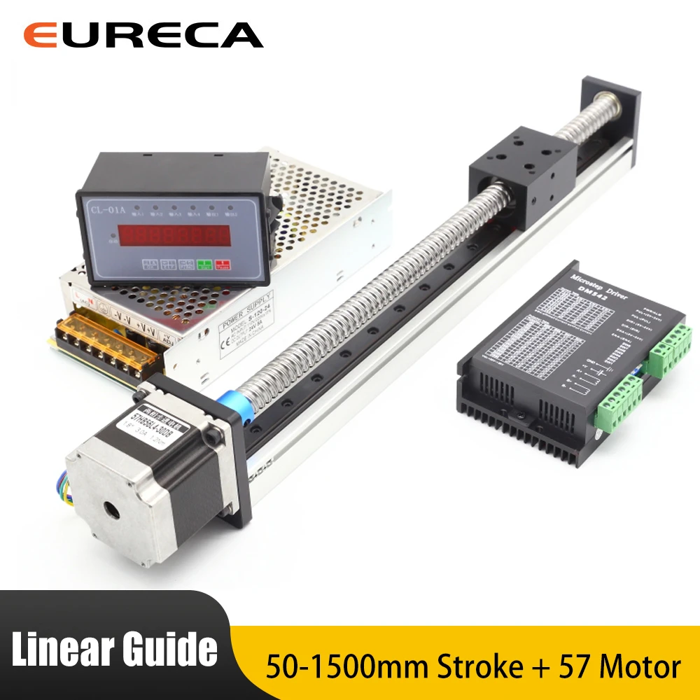 Cnc Ball Screw Linear Guide Rail Slide Motion | Linear Guide Rails ...