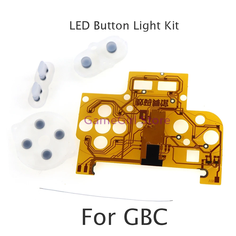 1set-For-Gameboy-Color-GBC-Button-Light-Assembly-LED-Button-Light-Color ...