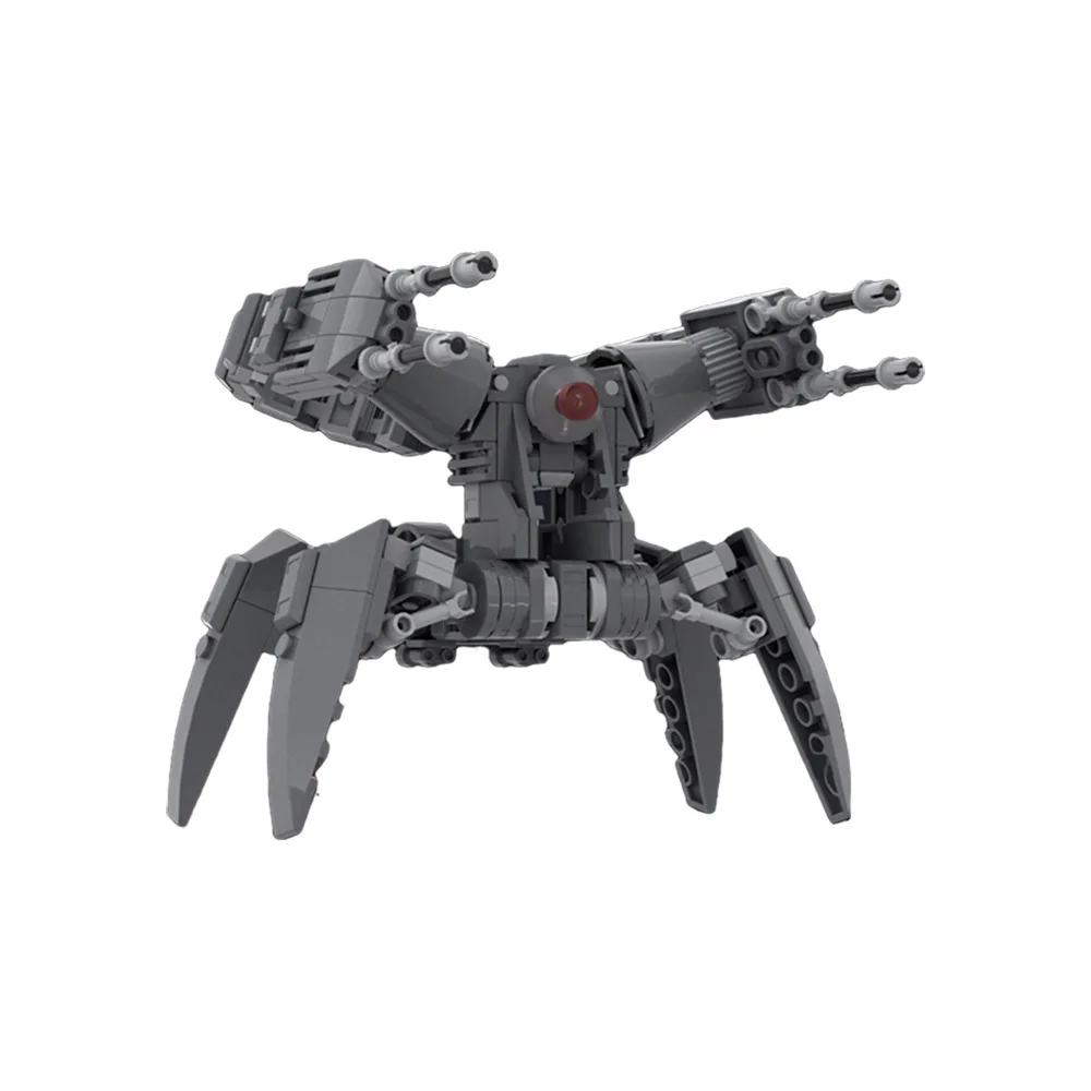 MOC-Destroyer-Mecha-Battle-Robot-Building-Blocks-Set-Space-Wars-Metal ...