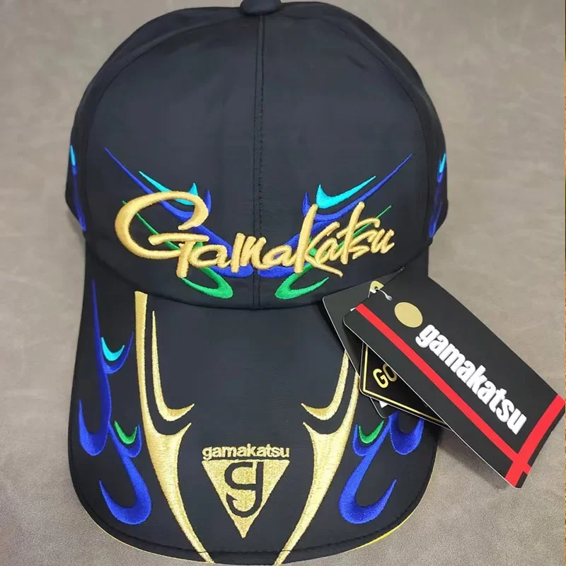 2023-Gamakatsu-Fishing-Hats-for-Men-Breathable-Embroidered-Baseball-Cap ...