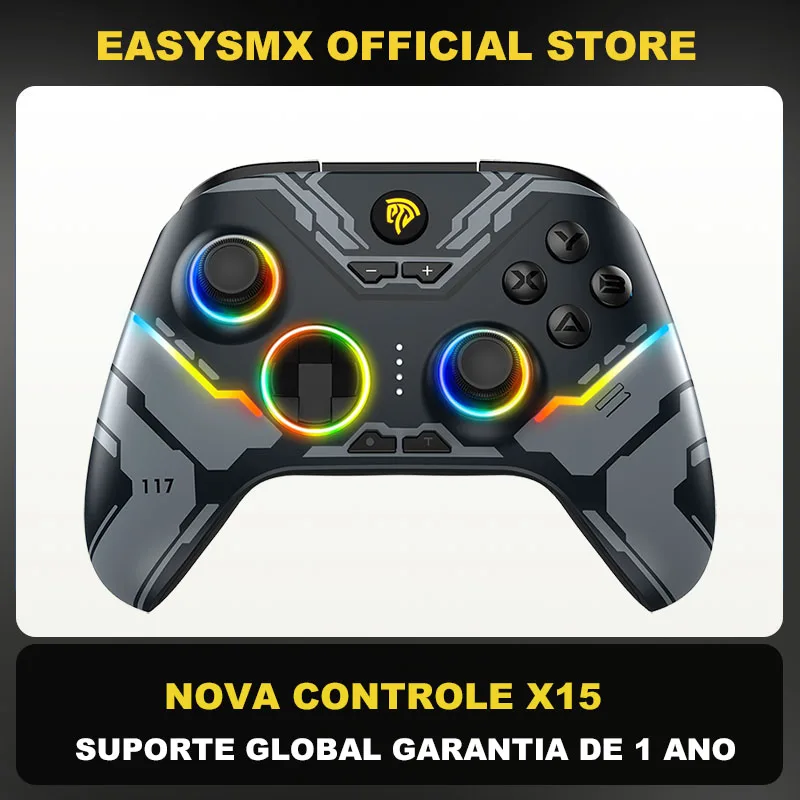 EasySMX-mando-inal-mbrico-X15-para-PC-mando-con-Bluetooth-para-Windows-Nintendo-Switch-Android ...