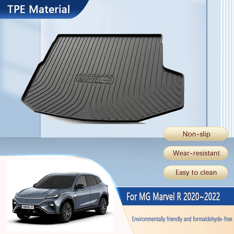 Car-Rear-Trunk-Mats-For-MG-Marvel-R-Electric-2020-2021-2022-5seat ...