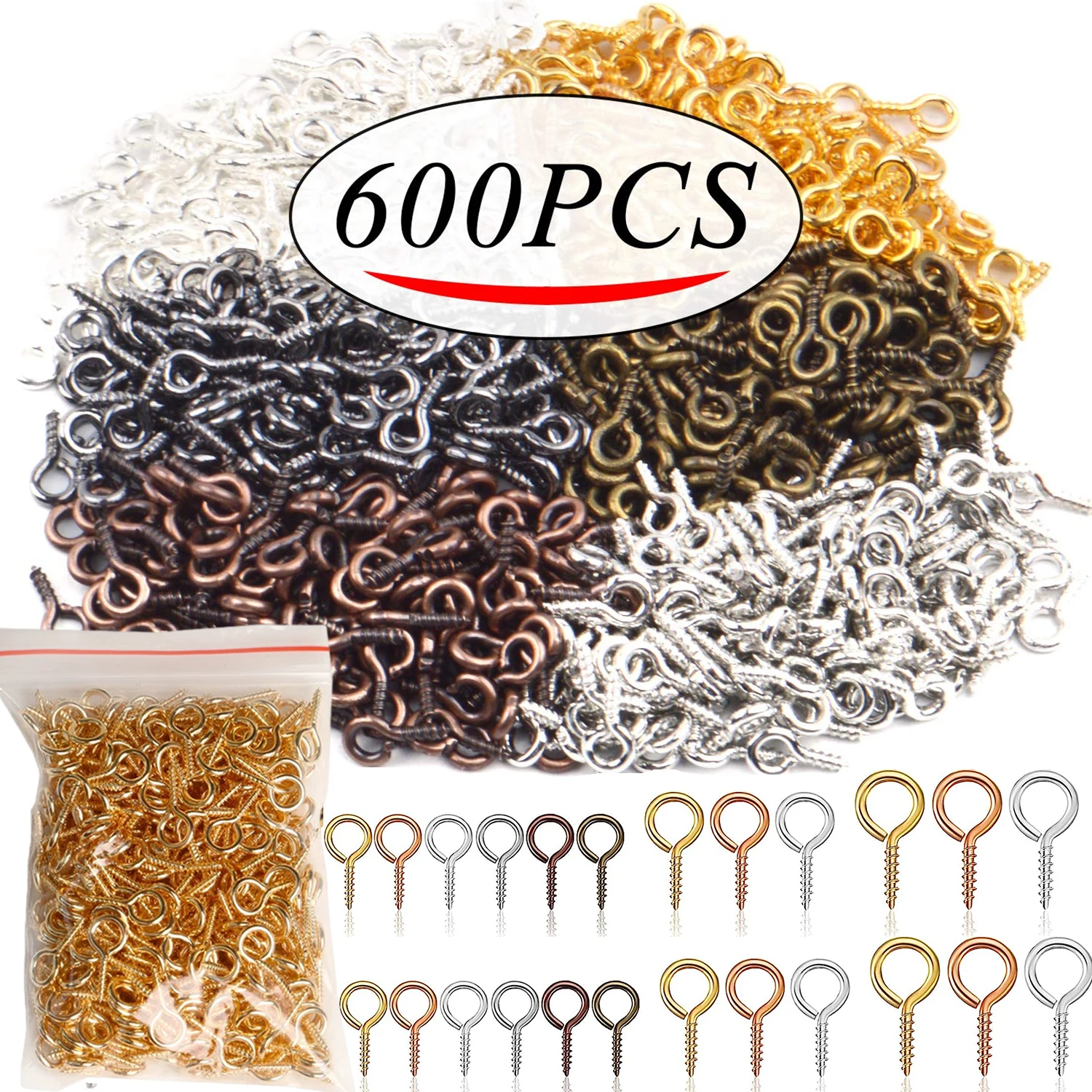 300-600pcs-Small-Tiny-Mini-Eye-Pins-Eyepins-Hooks-Eyelets-Screw ...