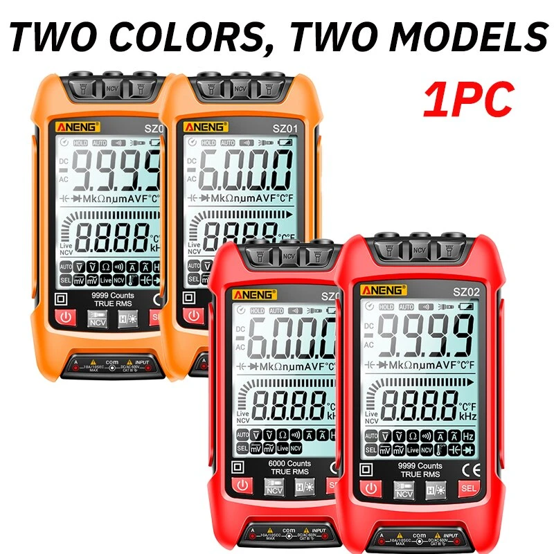 ANENG SZ01 SZ02 Smart Digital Multimeter Handheld Multifunctional High ...